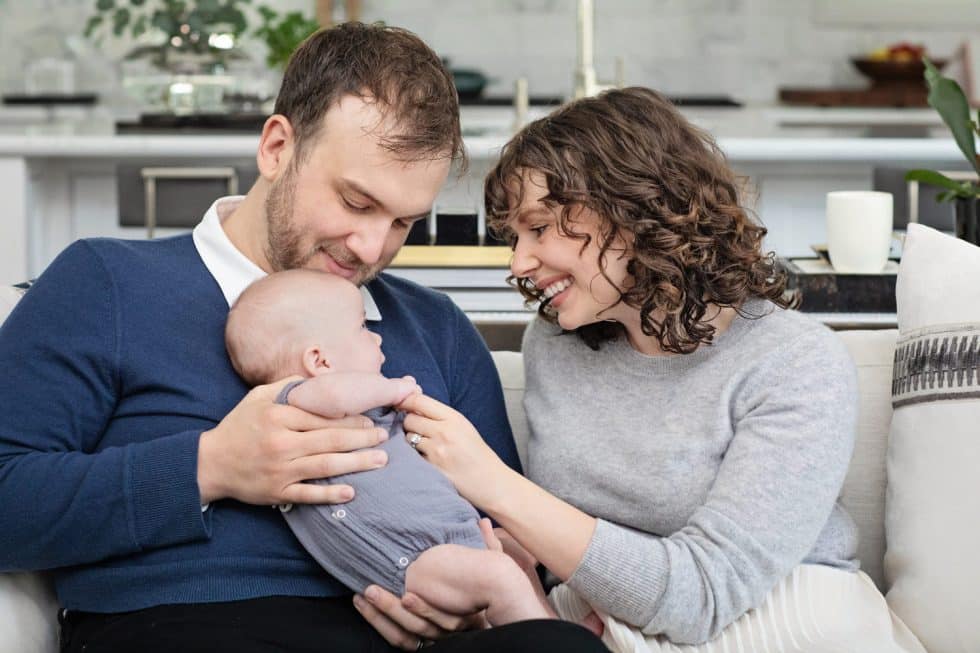 Three Month Baby Photos as a Milestone - Miette Photography